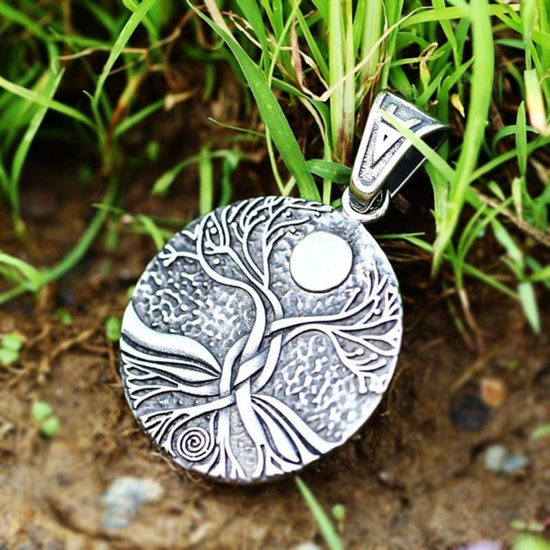 Silver Tree Of Life Necklace